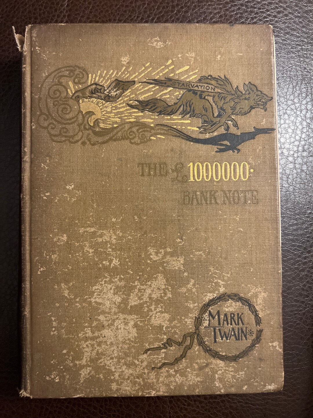 The 1,000,000 Pound Bank Note, Mark Twain, 1893 - Etsy