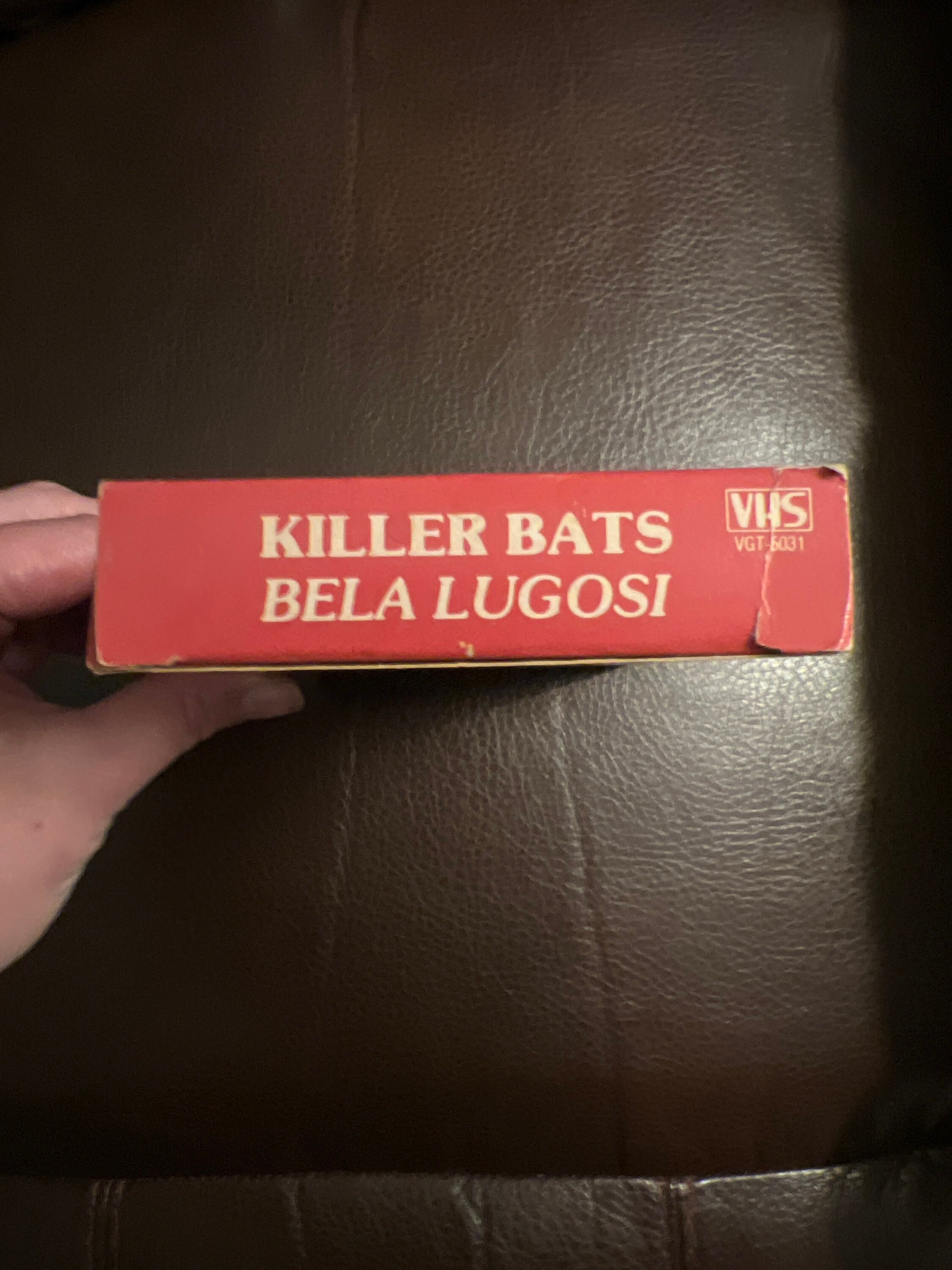 Bela Lugosi Killer Bats 1940 VHS 1985 Vintage Horror VHS - Etsy