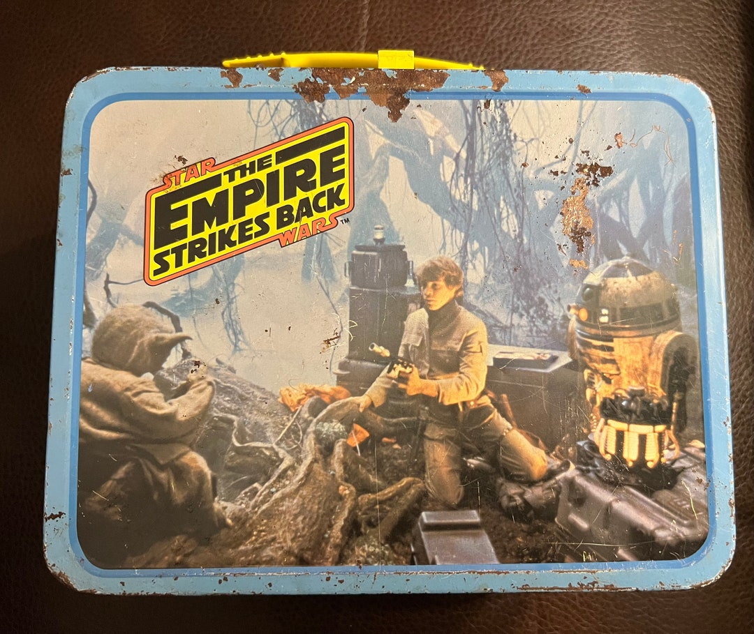 Empire Strikes Back Lunch Box, Star Wars 1980 Original, No Thermos ...