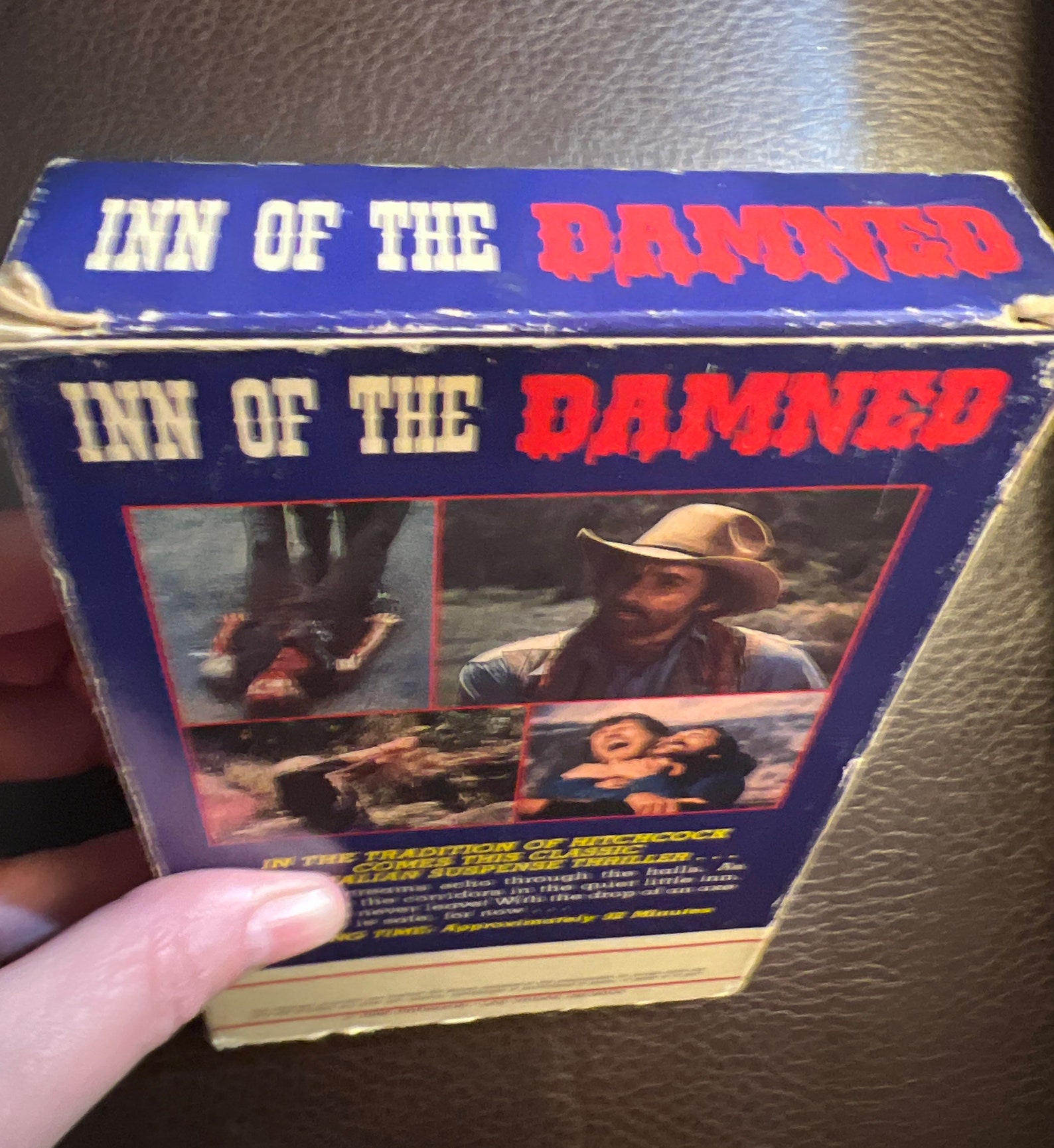 Inn of the Damned VHS, 1985 Paragon, Rare Vintage Horror VHS, “where ...