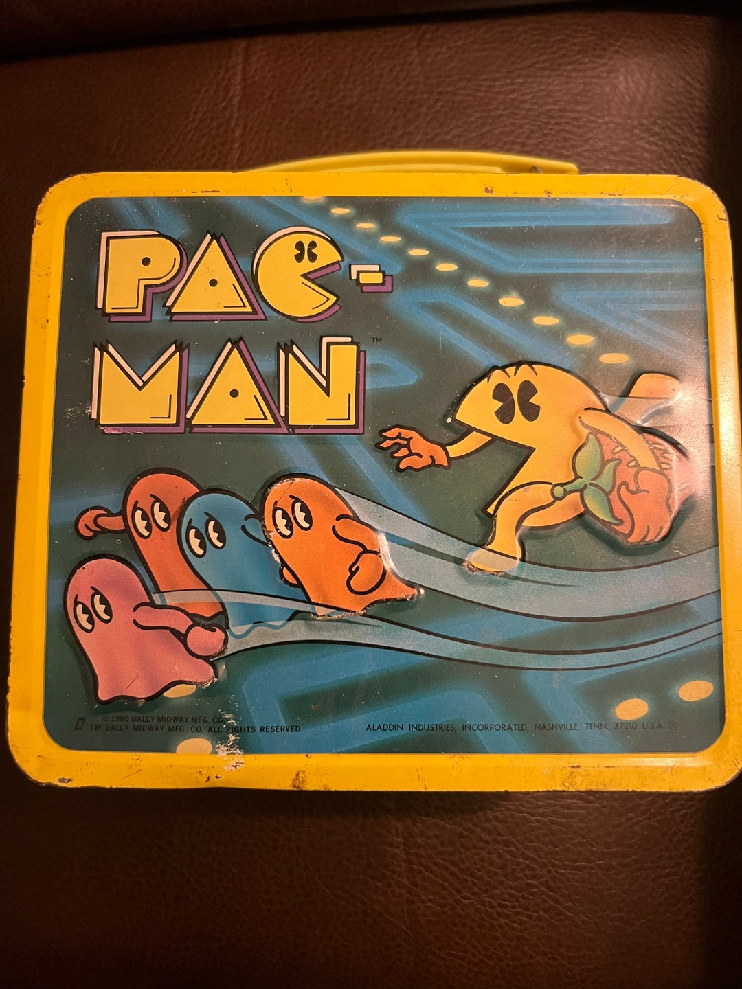 1980 Pac-man Lunch Box, Aladdin Industries, With Thermos - Etsy