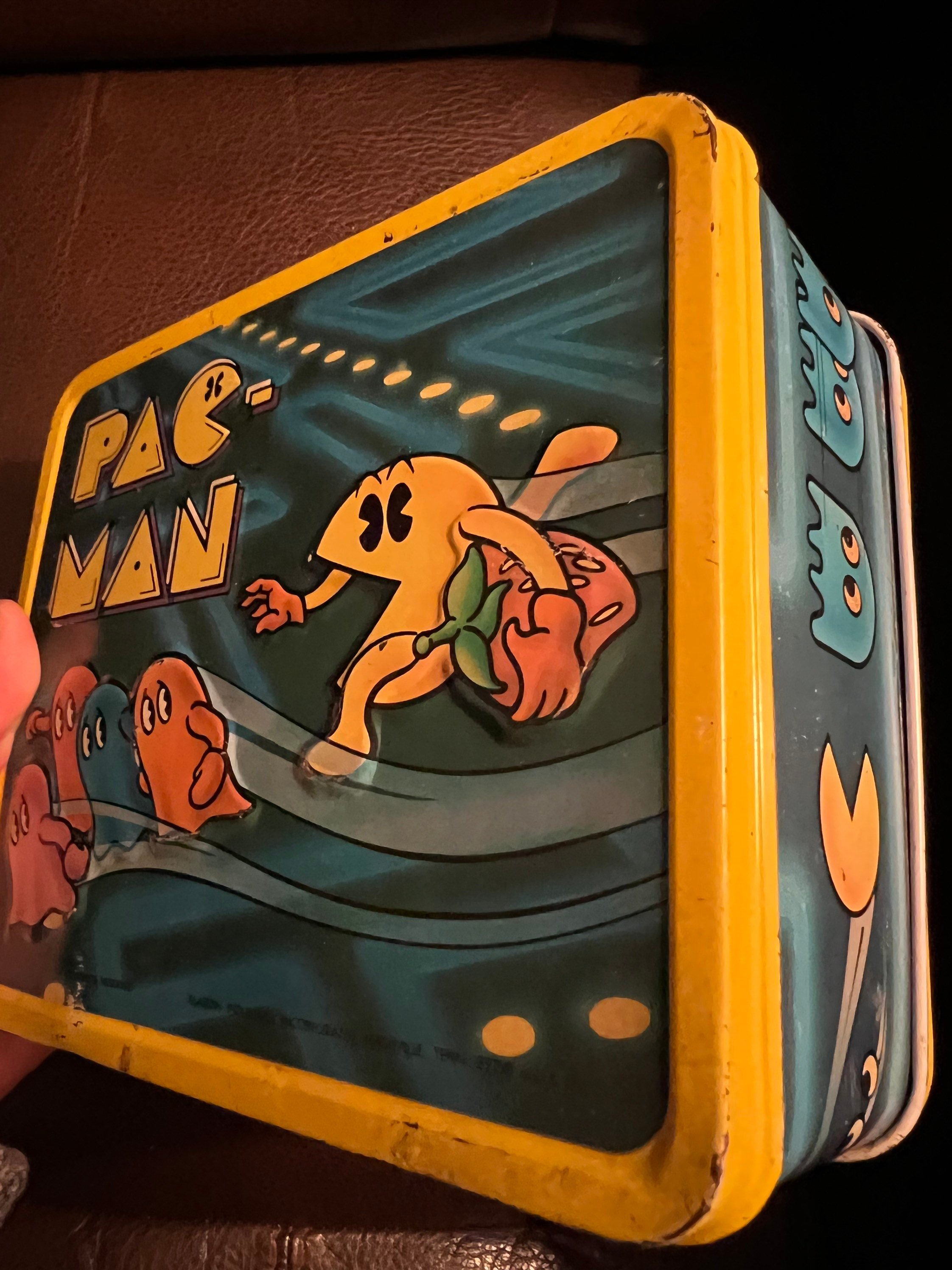 1980 Pac-man Lunch Box Aladdin Industries With Thermos - Etsy