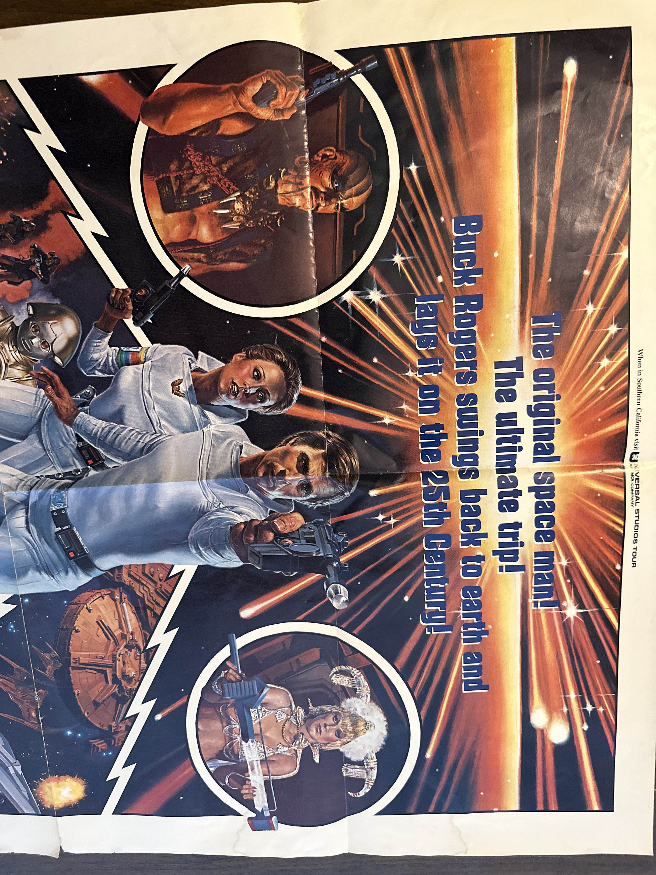 Buck Rogers 1979 Original Vintage Movie Poster, 27x41, One Sheet, Style ...