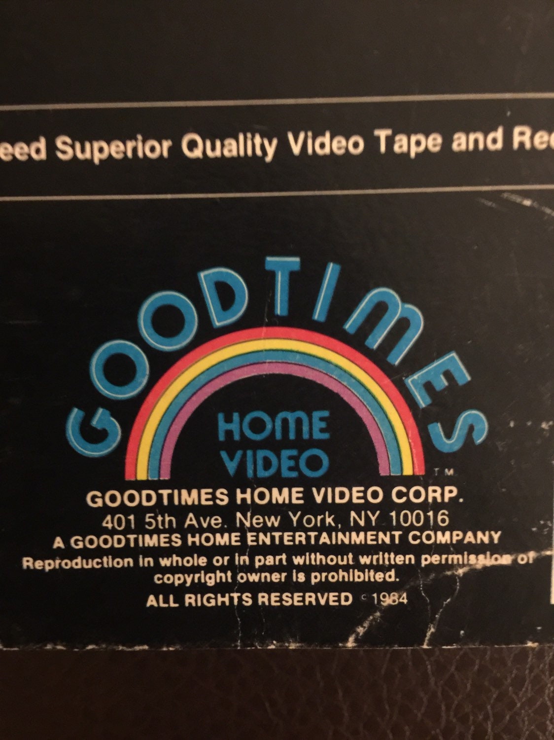 Night of the Living Dead 1968 VHS 1984 Goodtimes Home Video - Etsy UK