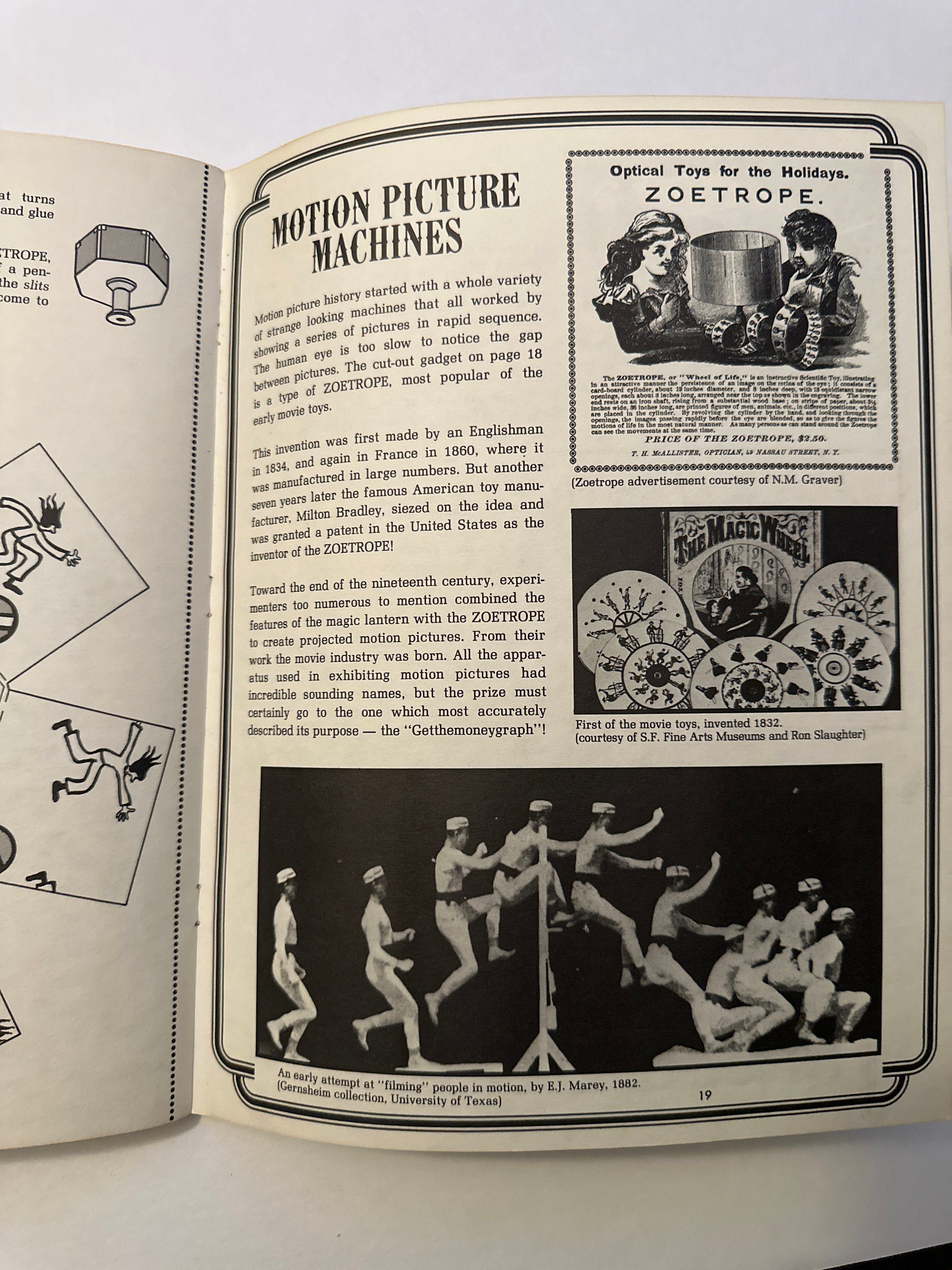 Ready to Make Photo and Scene Machines, 1977, Antique Optical Inventions, Recreated, Budd Wentz ...