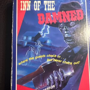 Inn of the Damned VHS, 1985 Paragon, Rare Vintage Horror VHS, “where ...