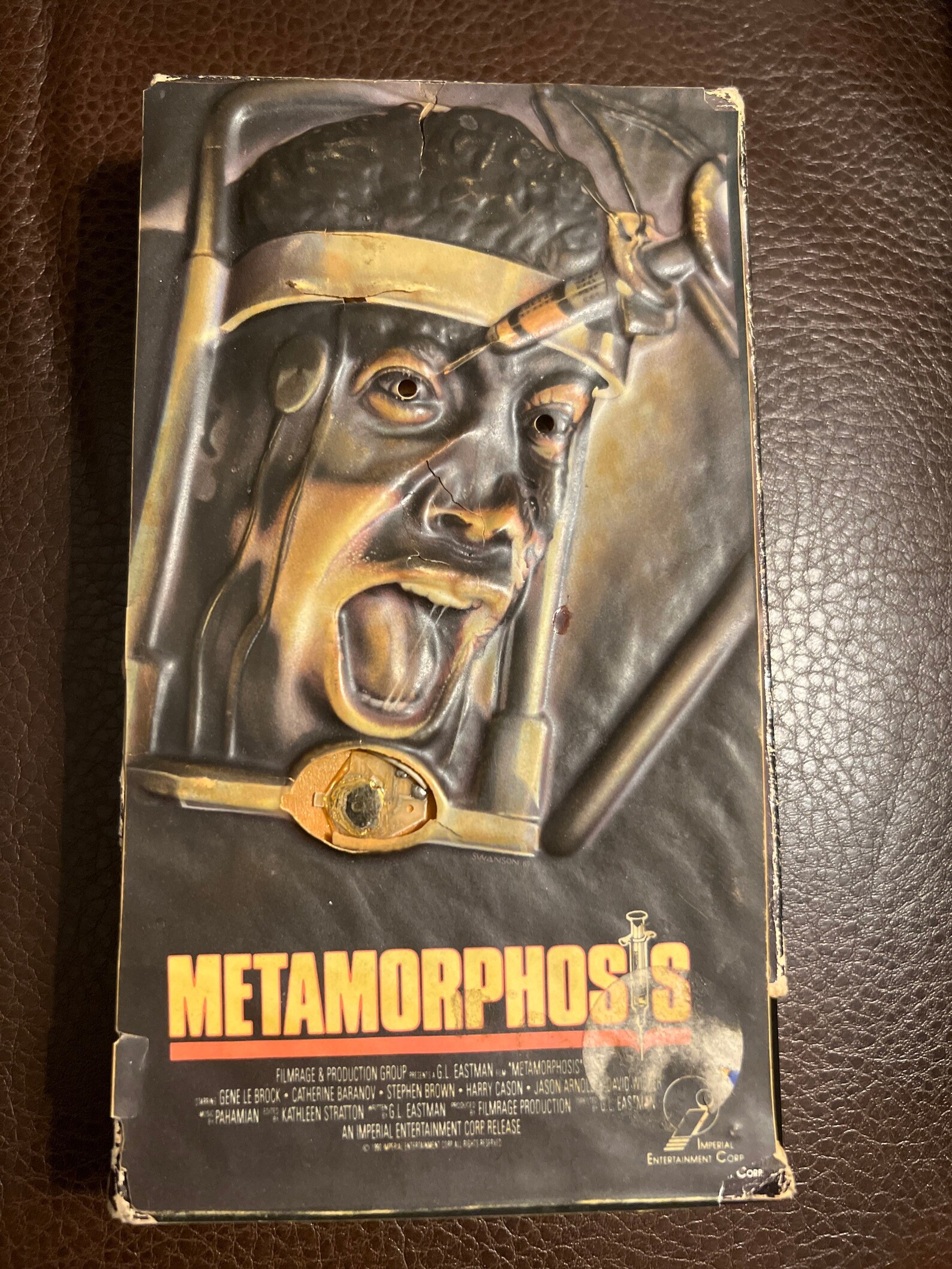 Metamorphosis VHS, 1990, Raised Cover, Vintage Horror VHS - Etsy