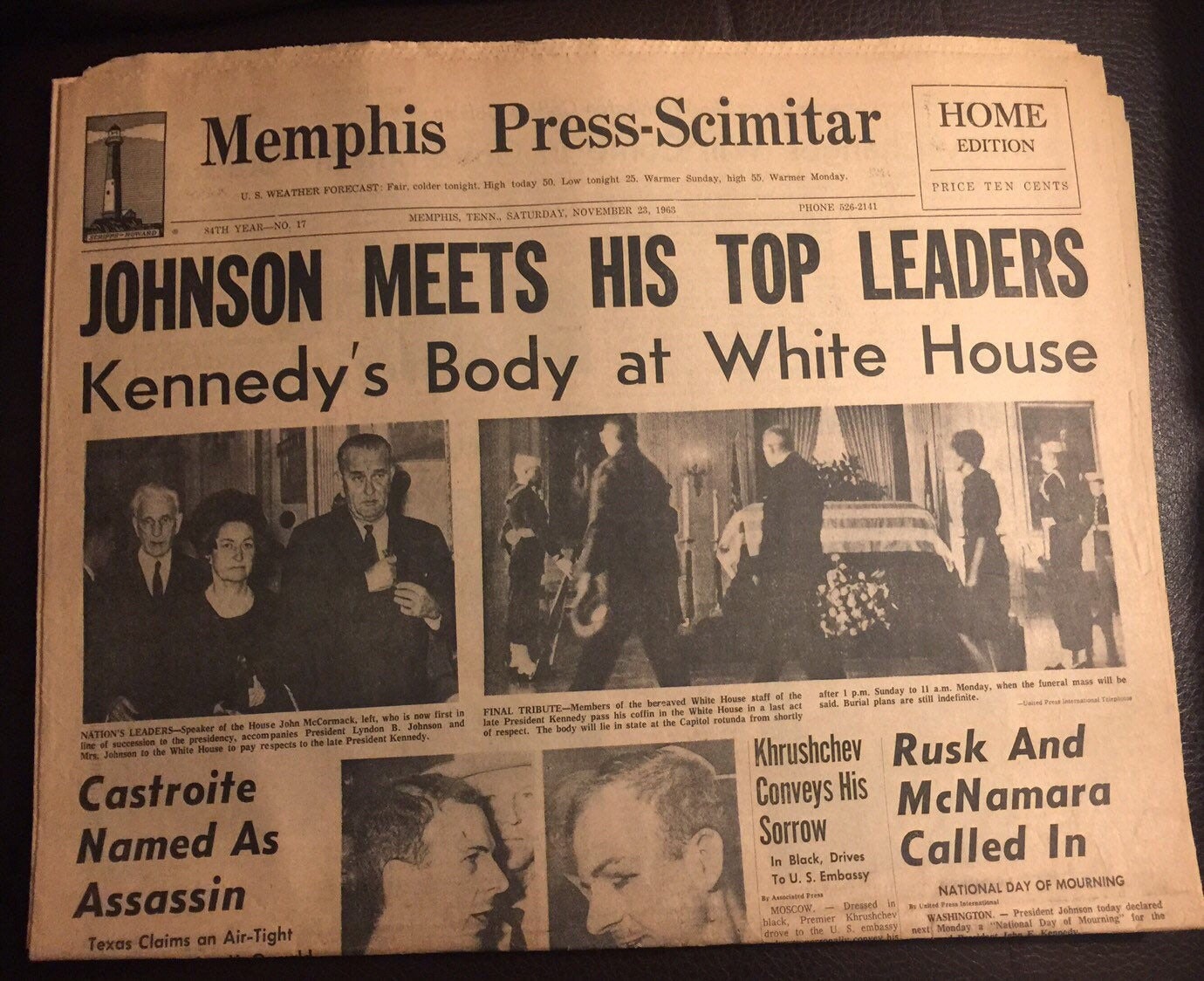 Memorabilia Collectibles Art & Collectibles Vintage Newspaper The ...