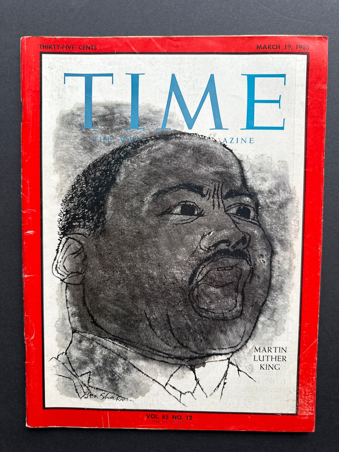 Time Magazine, March 19, 1965, Martin Luther King, Rare, Civil Rights ...
