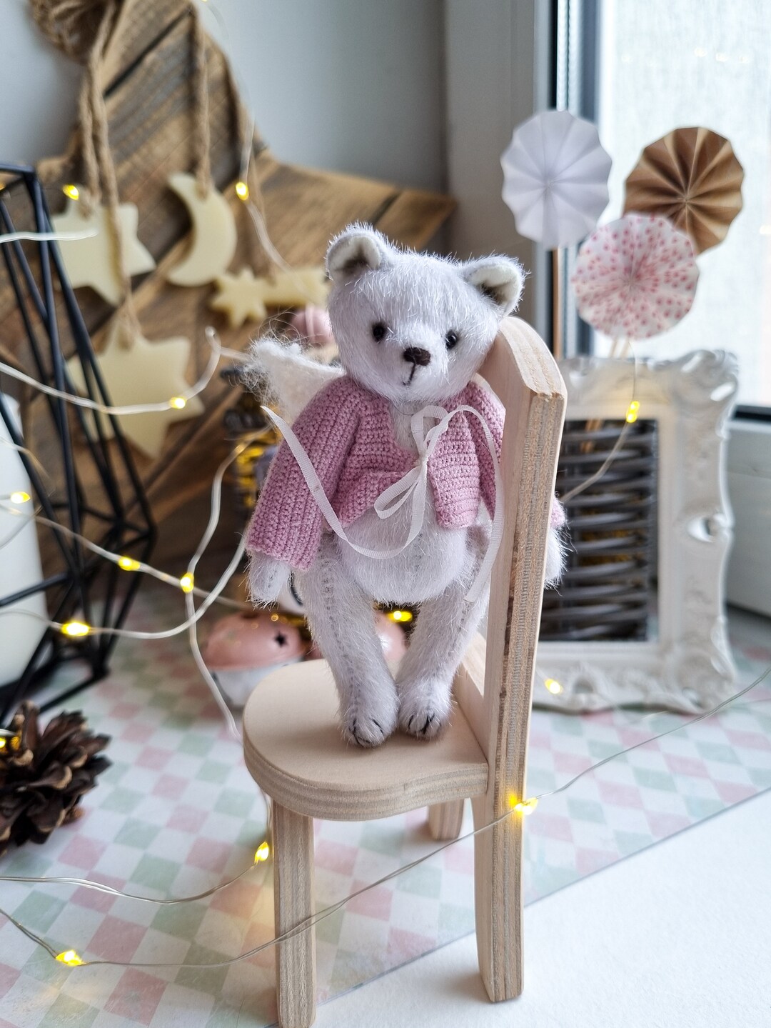 ANGELO TEDDY BEAR, Artist Toy Bear, Handmade Teddy, Heirloom Teddy Bear ...