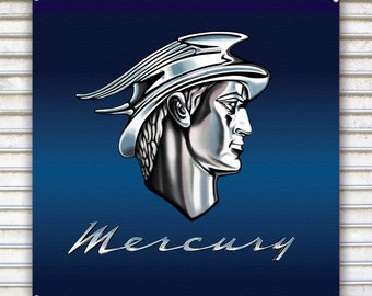 Mercury Sign - Etsy