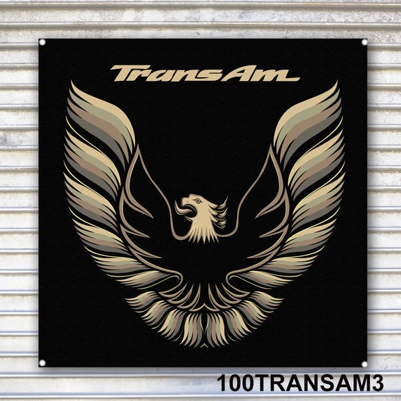Pontiac Trans Am Emblem Banner Sign Wall Art | Etsy