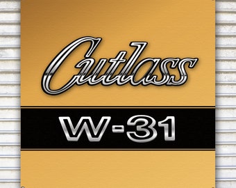 Cutlass Emblem - Etsy