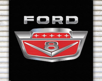 V8 Emblem | Etsy