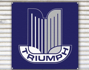 Triumph Wall Sign - Etsy