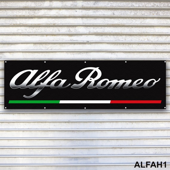 Alfa Romeo Banner Sign Wall Art - Etsy