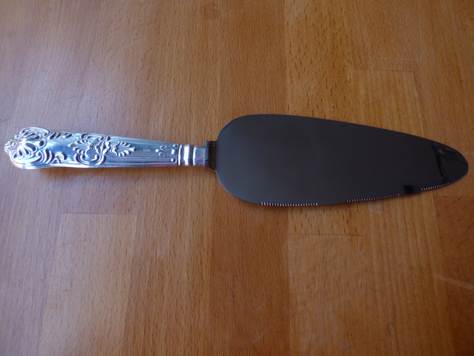 Sterling Silver Handled Cake Slice - Etsy