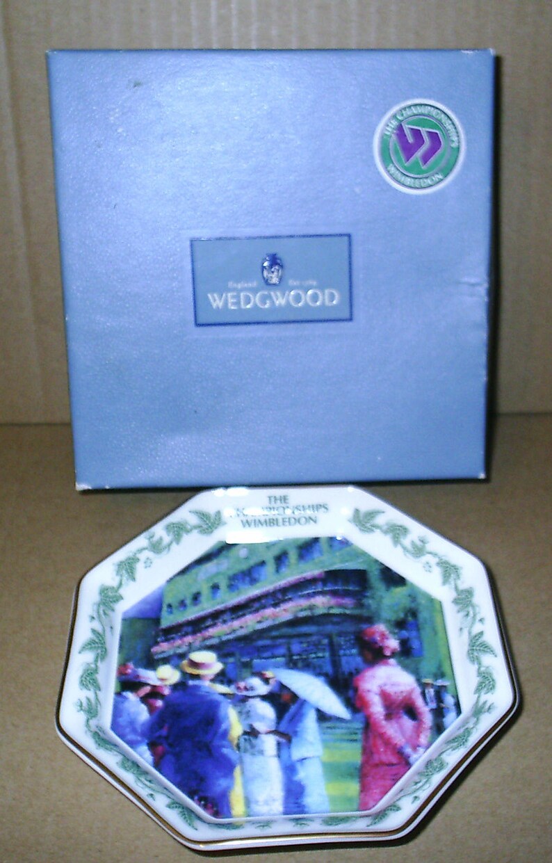 Wedgwood Wimbledon Collection Octagonal Tray Boxed - Etsy