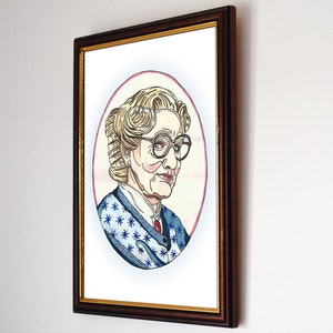 Mrs. Doubtfire Watercolour Print - Etsy