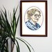Mrs. Doubtfire Watercolour Print - Etsy