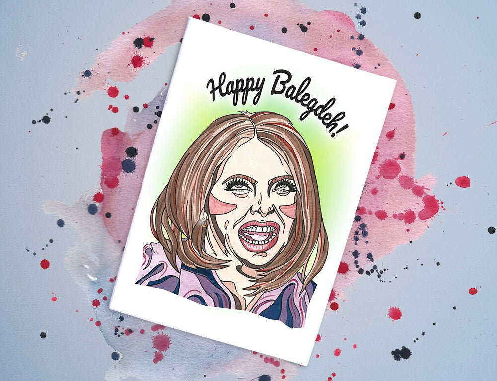 Happy Balegdeh / Jesy Nelson Handmade Card | Etsy