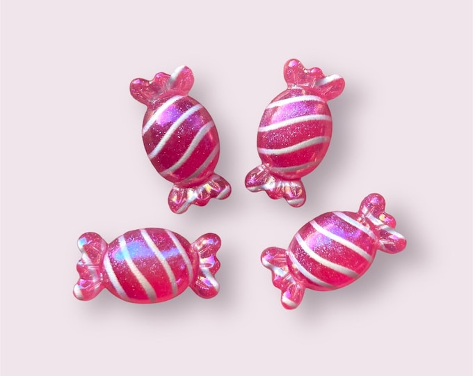 Cupcake Resin Embellishments, 10mm Mini Cake Cabochons, Flat Back Resin ...