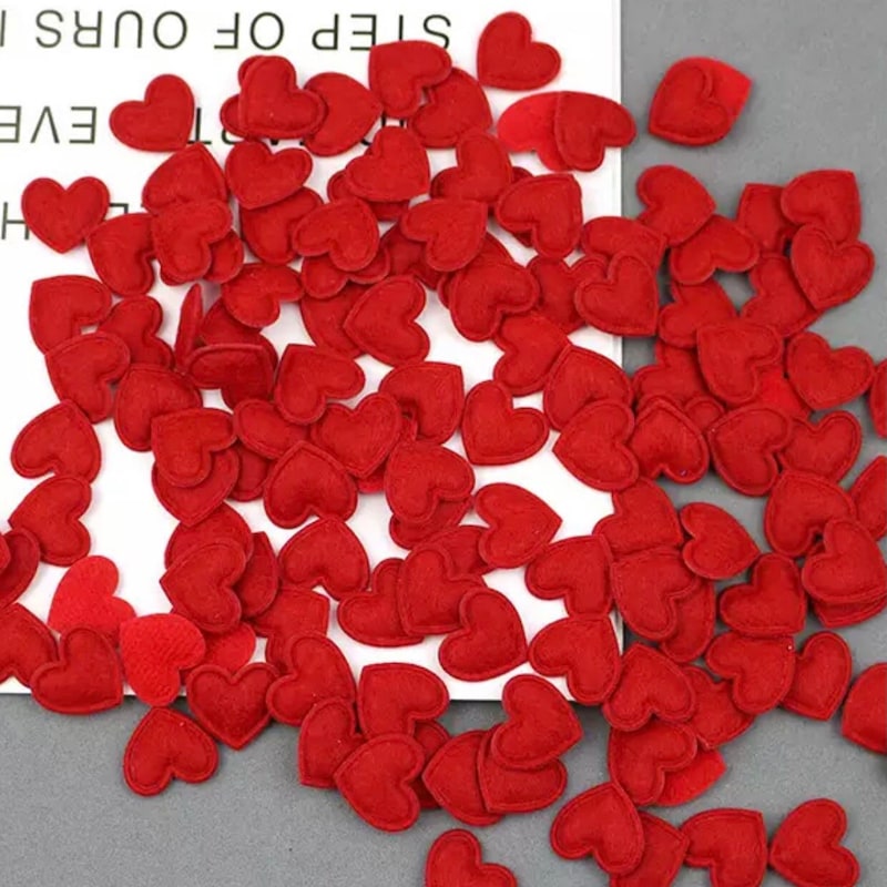 Fabric Hearts - Etsy