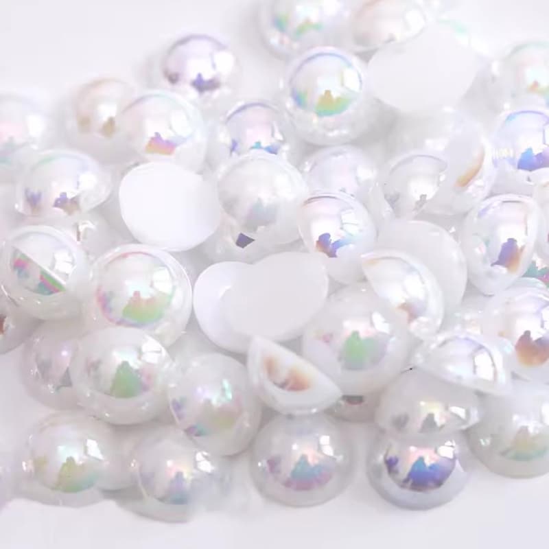 Stick on Half Pearls - Etsy UK