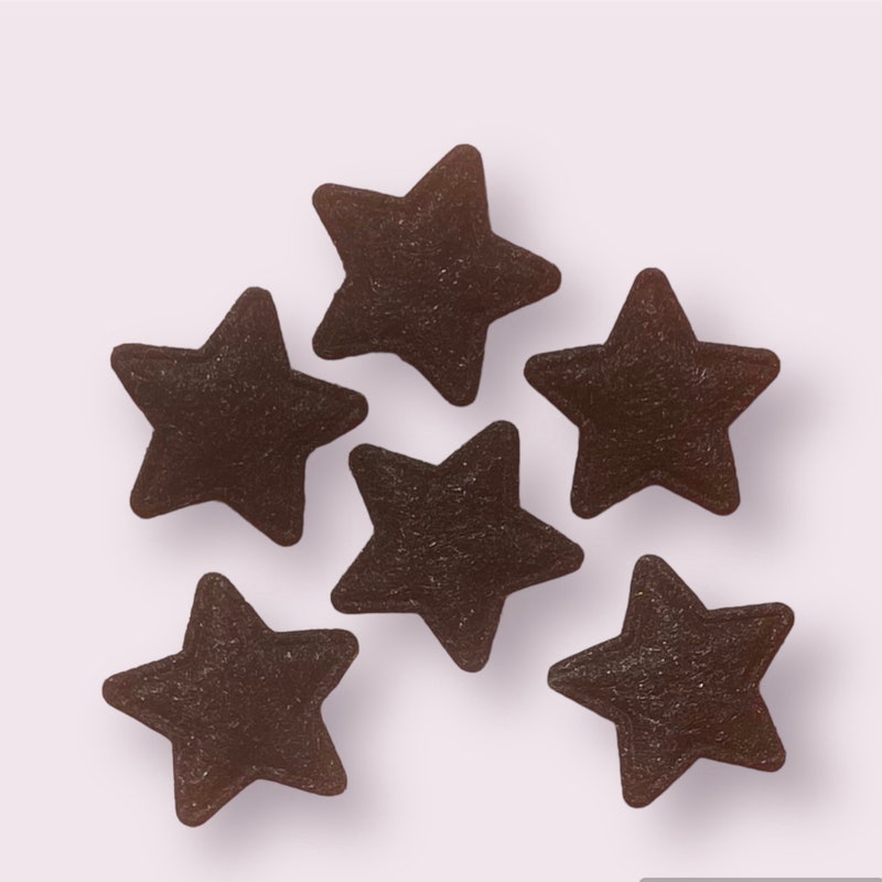 Sew on Black Stars - Etsy UK