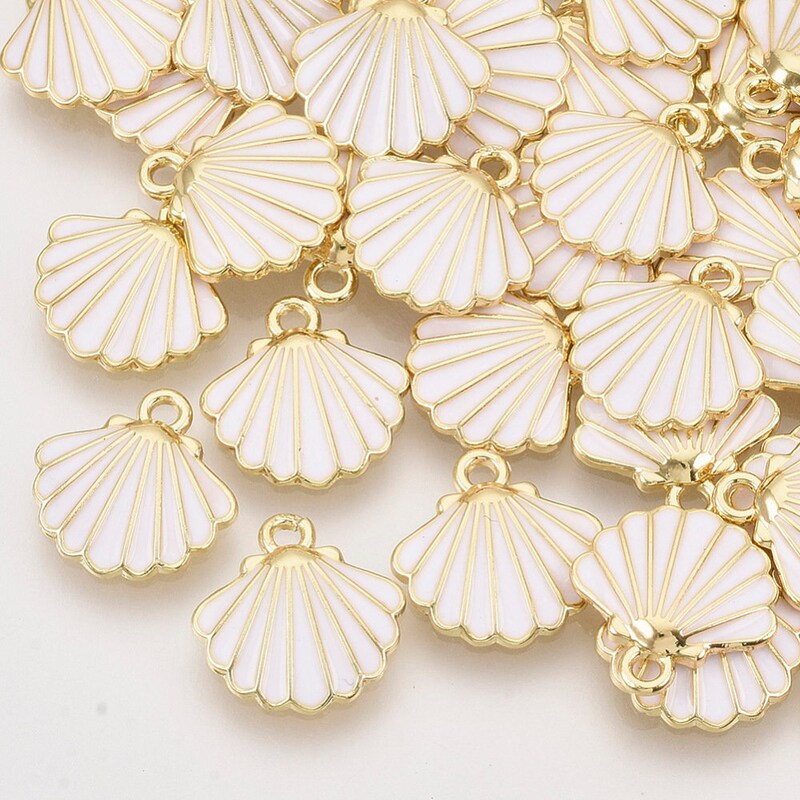 Shell Charms - Etsy