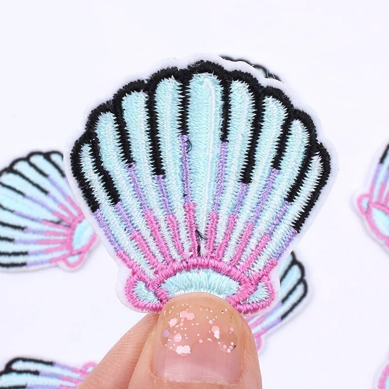 Seashell Patches - Etsy