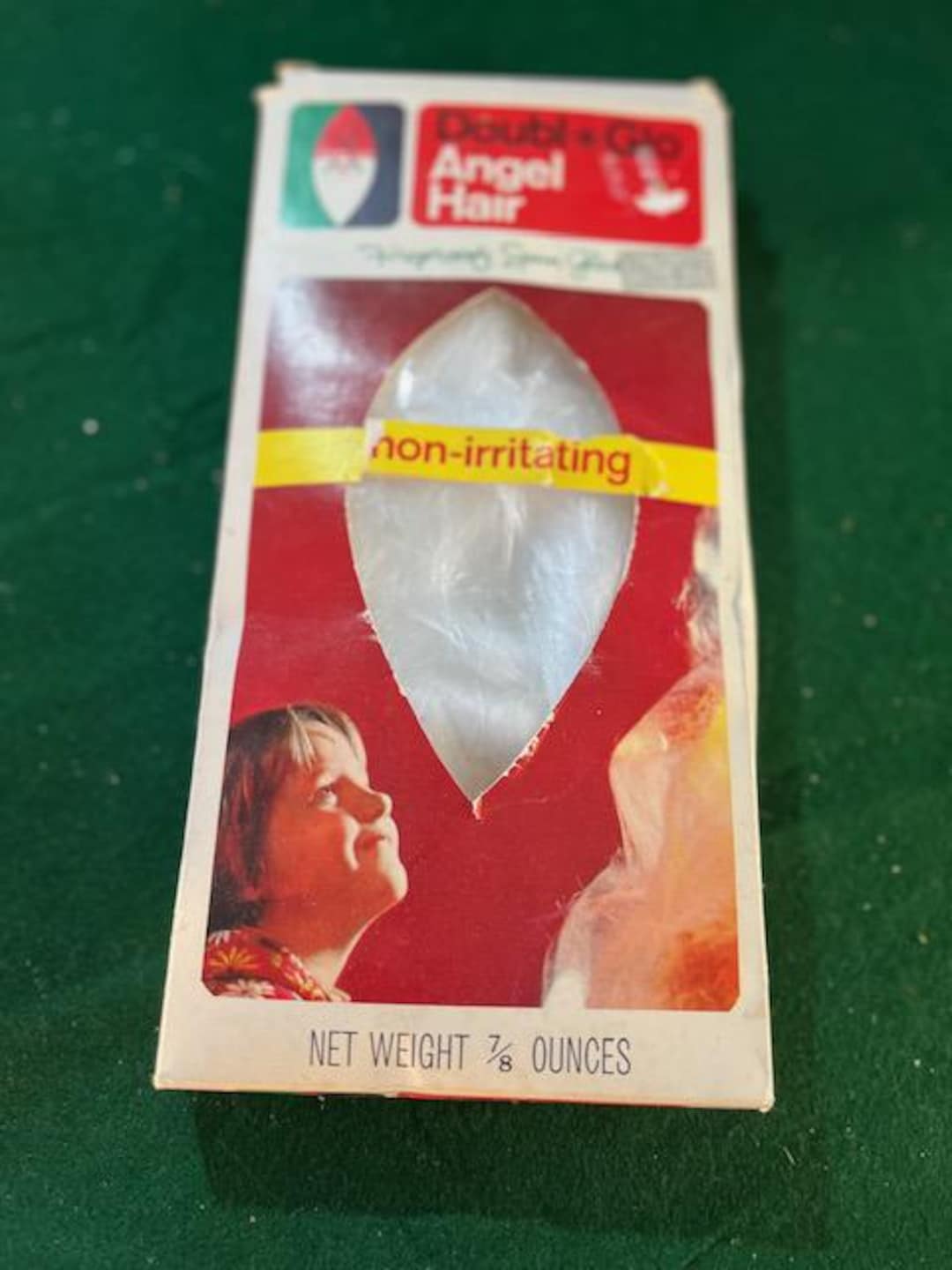 Vintage Double Glo Angel Hair, 1970s, Fire Proof, Non Irritating - Etsy
