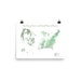 United States Tree Cover Map Poster - Etsy
