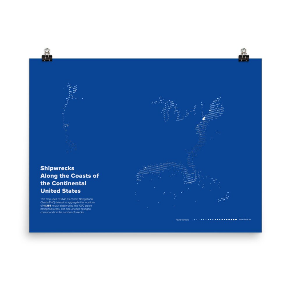 Shipwrecks Along the Coasts of the Continental US (united States ...