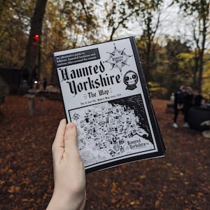 Haunted Yorkshire Map of Folklore, Ghost Stories and Curious Sites ...