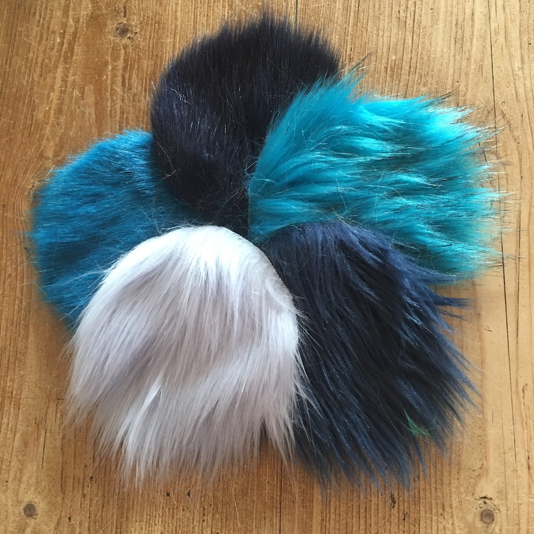 Haga sus propios tonos azules de Pom Pom / Kit de suministros - Etsy España