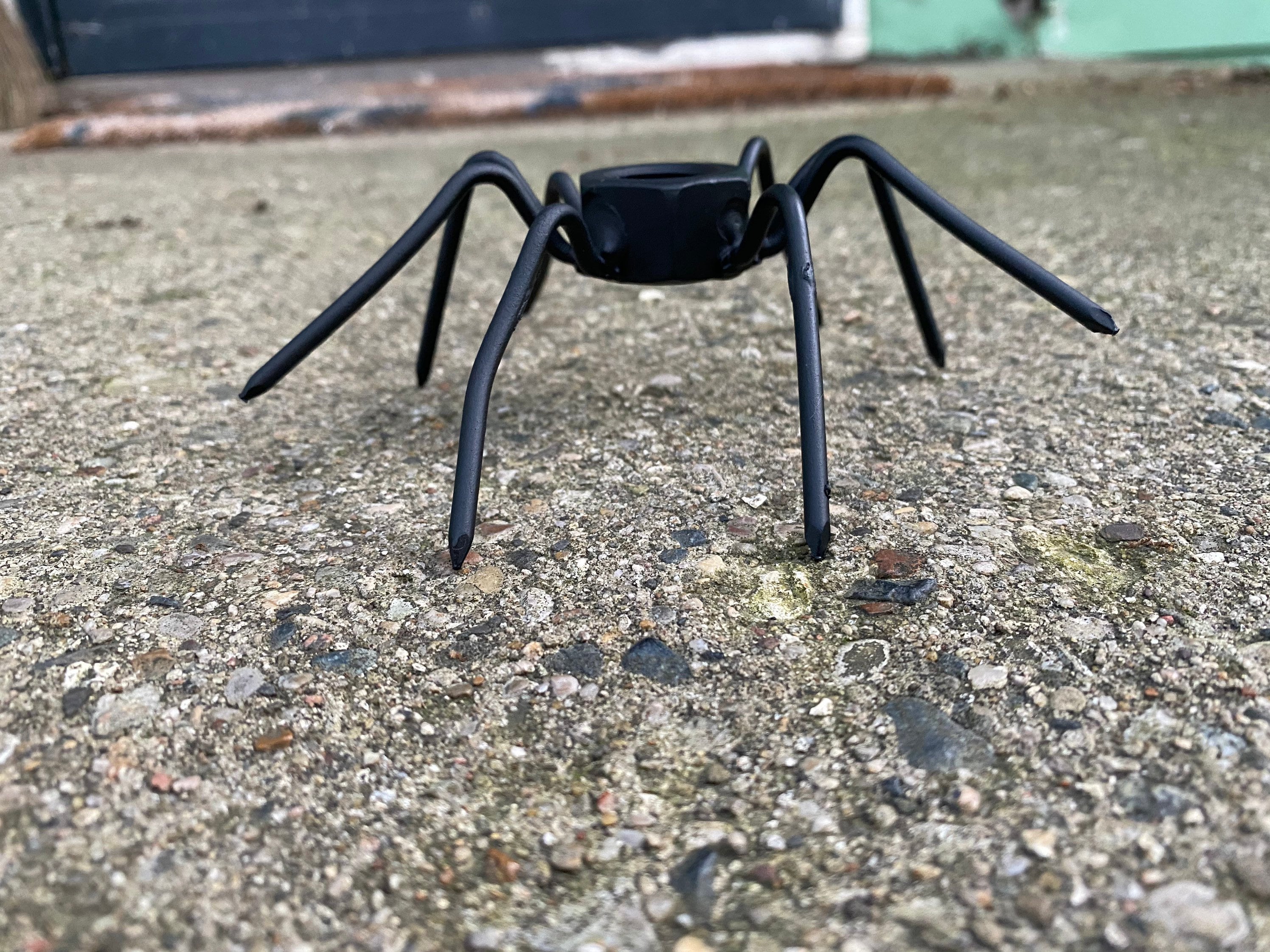 Scrap Iron Spider | Etsy