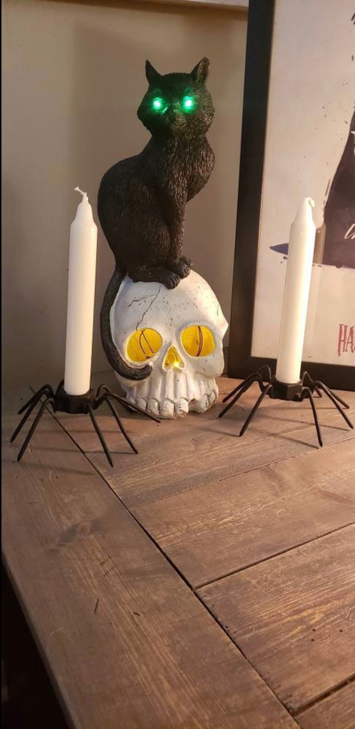 Scrap Spider Candle Holder - Etsy