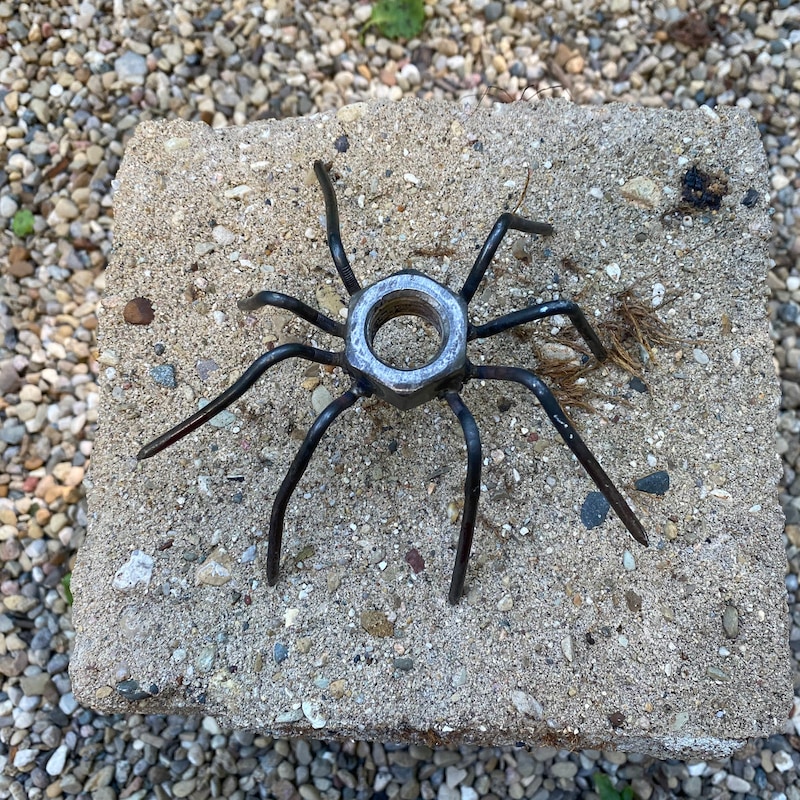 Spider Metal Sculpture - Etsy