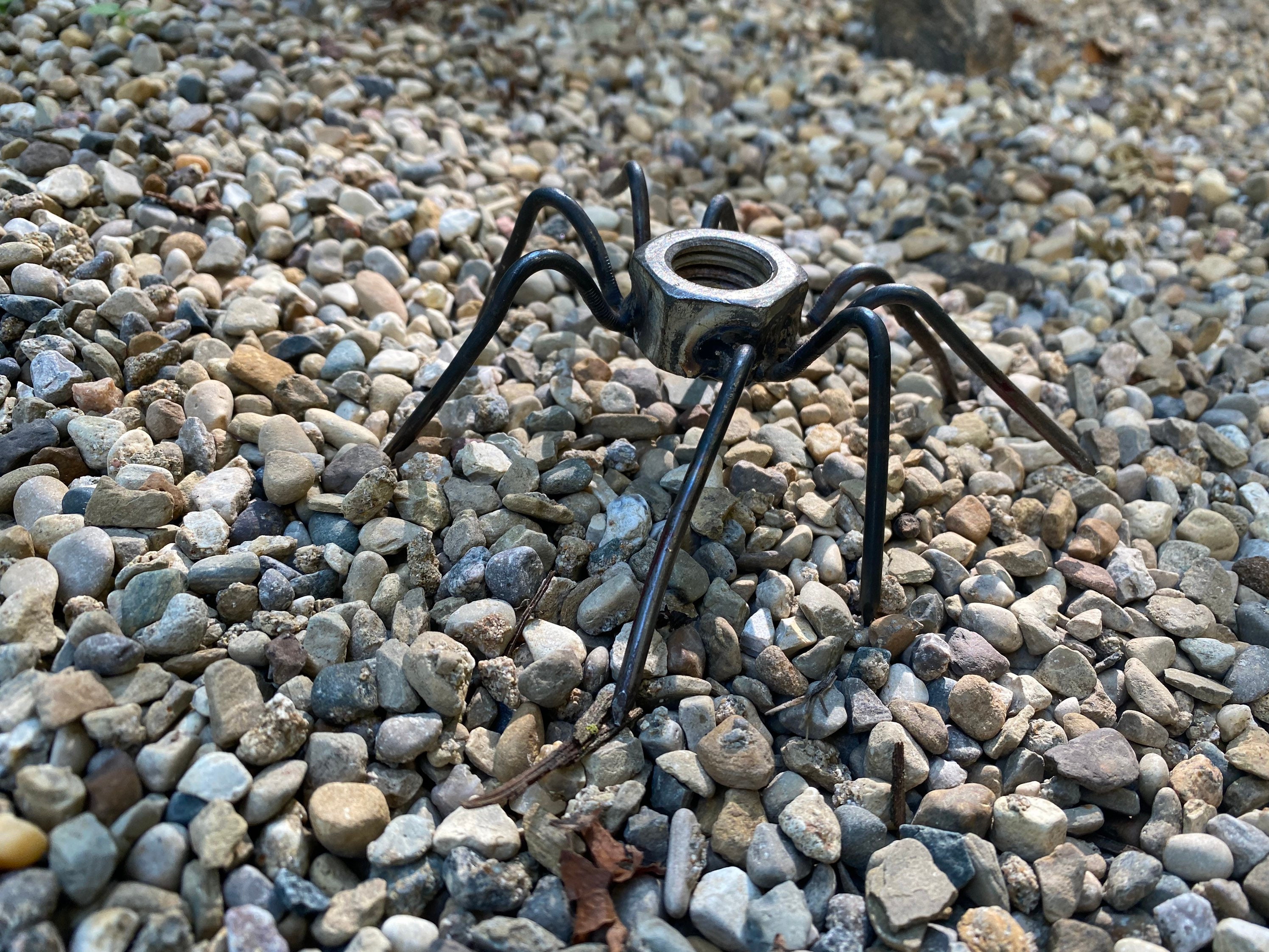 Scrap Iron Spider | Etsy
