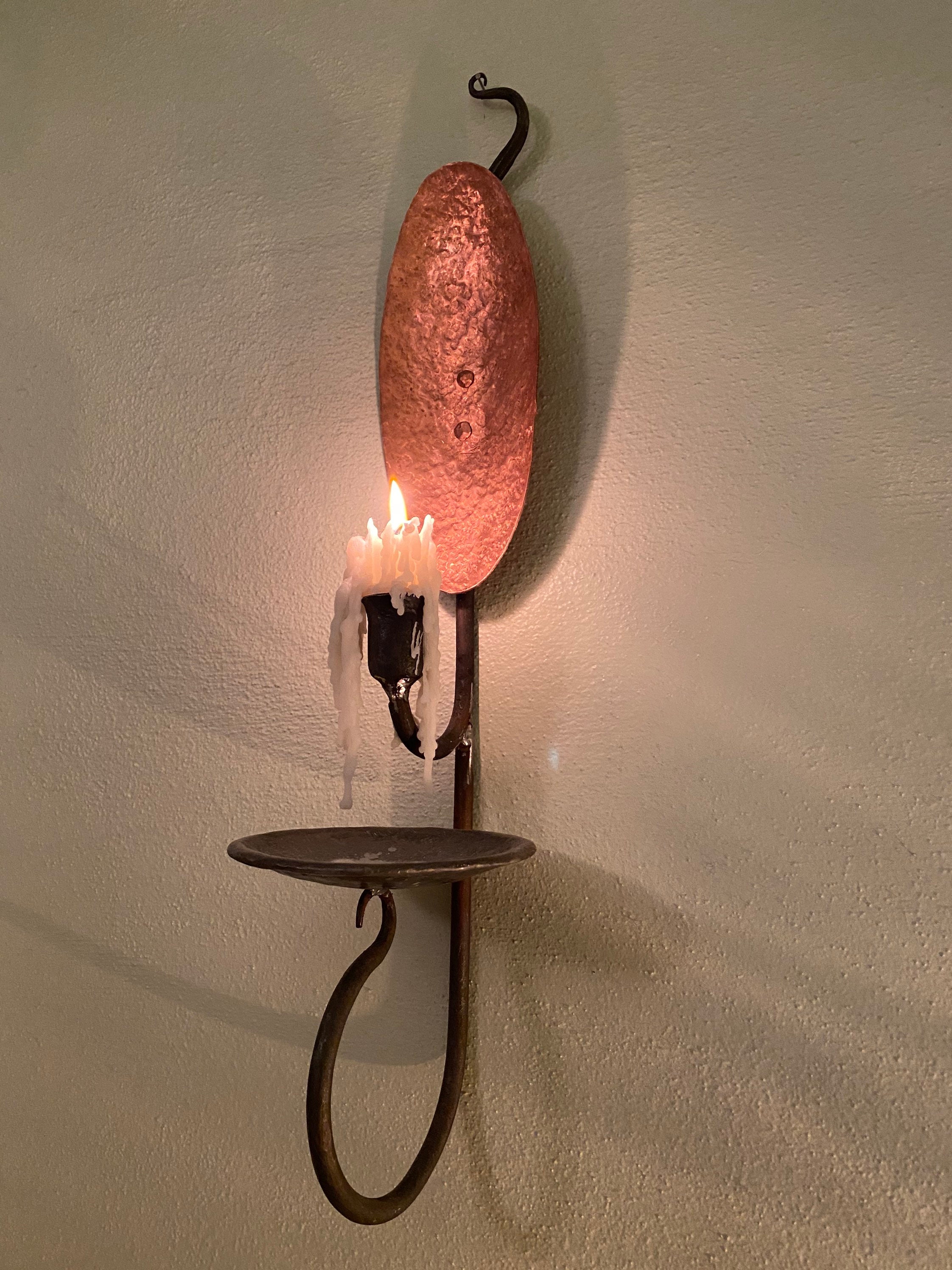 Copper Reflector Candle Light - Etsy