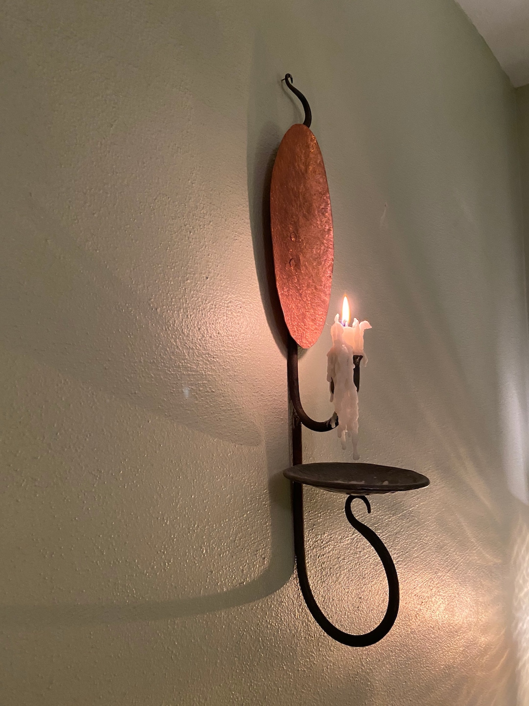 Copper Reflector Candle Light - Etsy