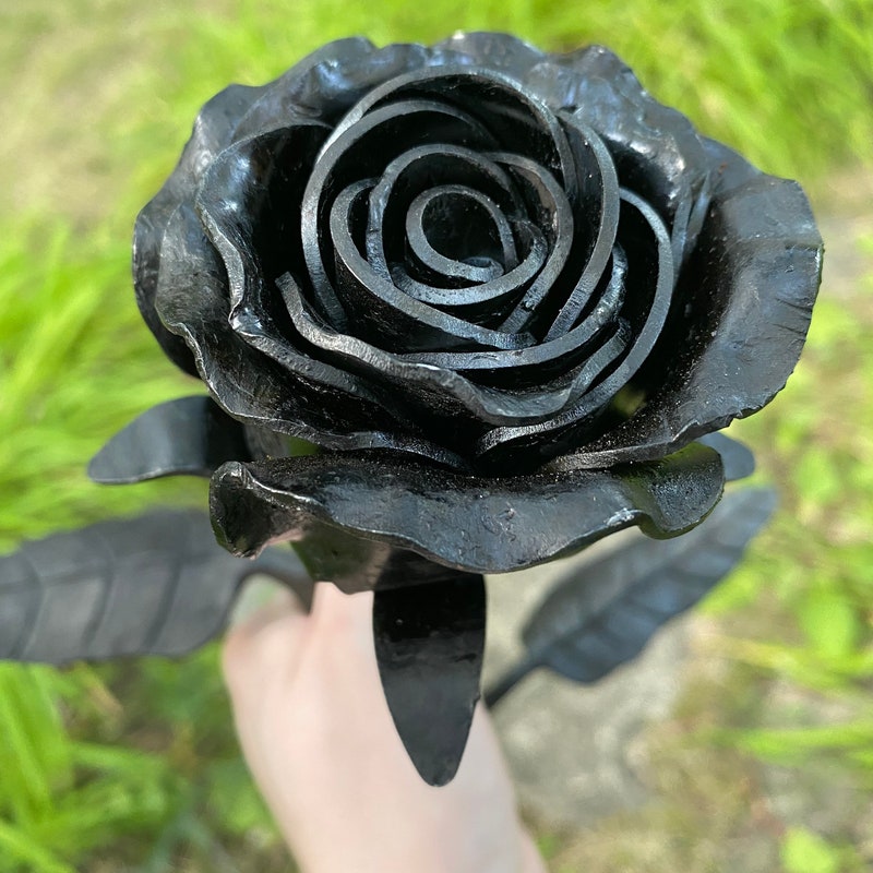 Metal Roses - Etsy