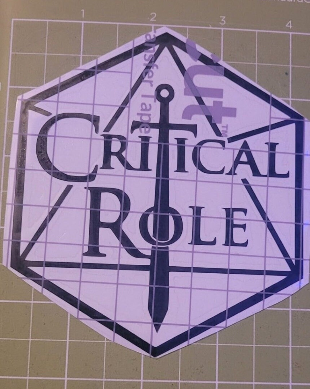 Critical Role Logo Sticker - Etsy