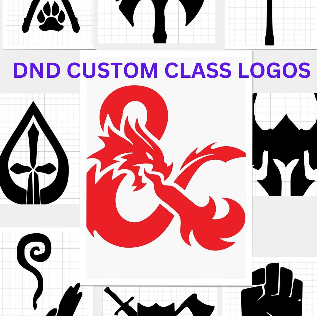 D&D Class Logo Vinyl Stickers - Etsy