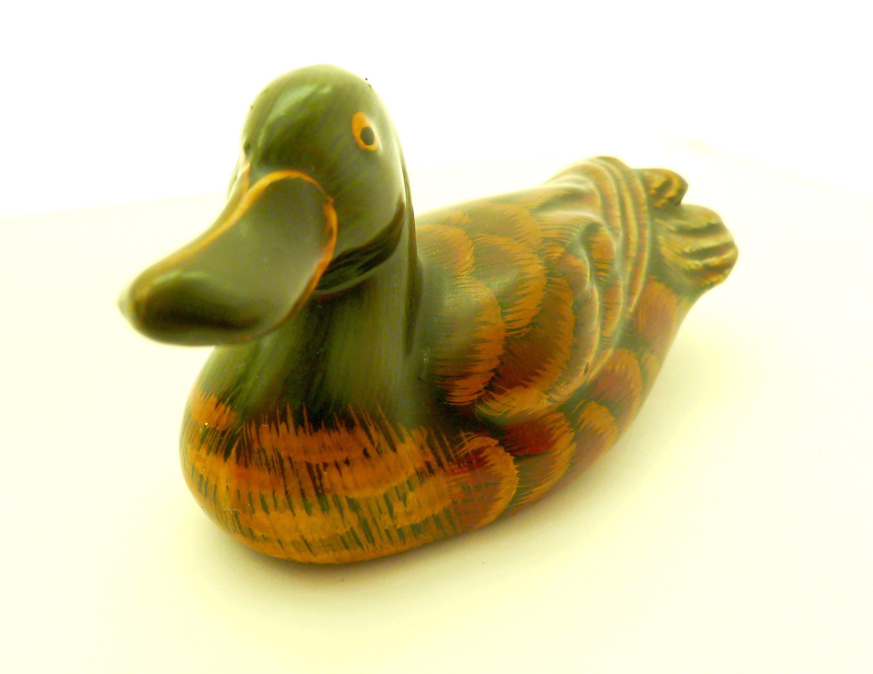 Ceramic Duck Small Collectible Duck Small Ceramic Duck - Etsy