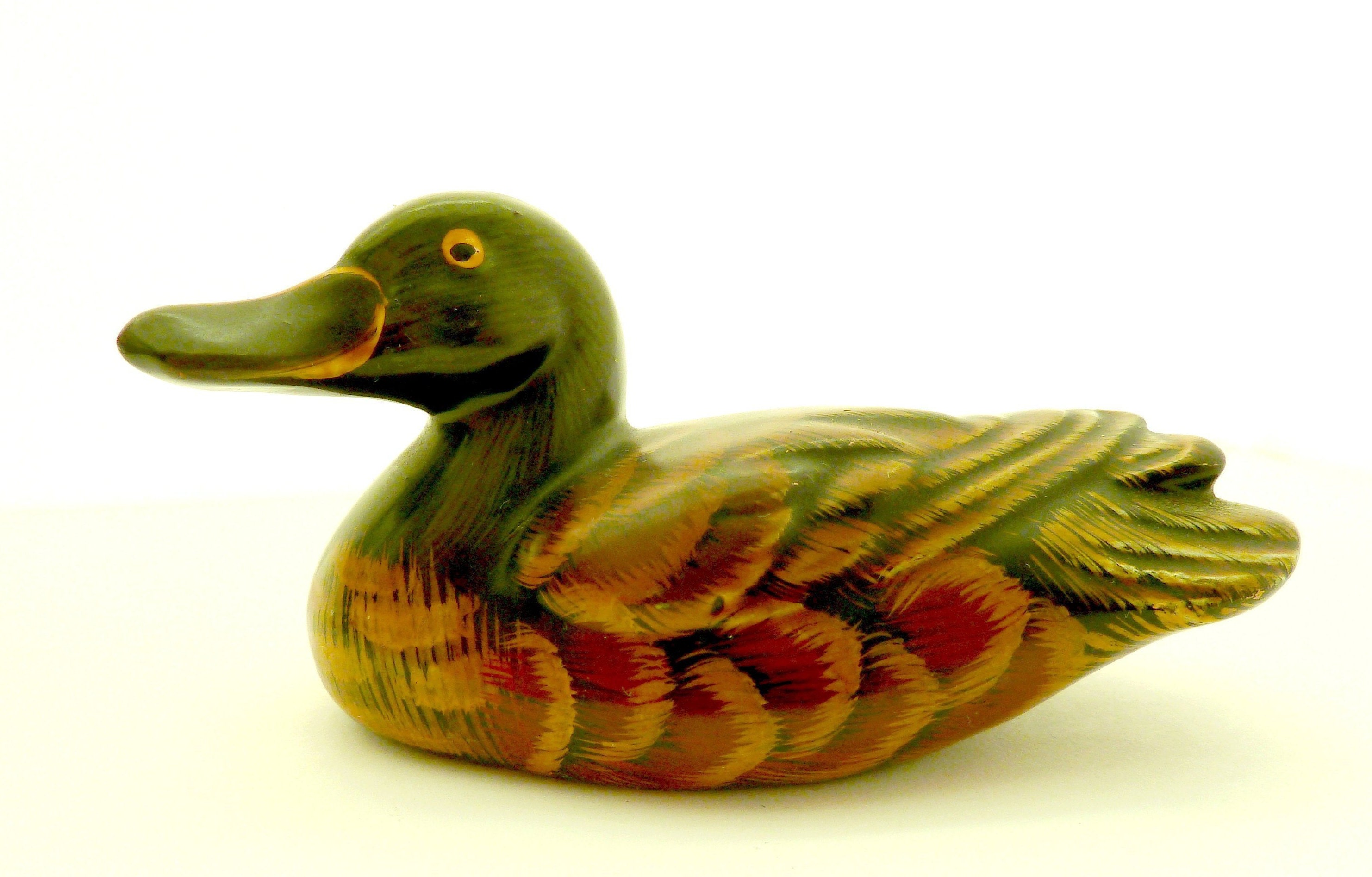 Ceramic Duck Small Collectible Duck Small Ceramic Duck - Etsy