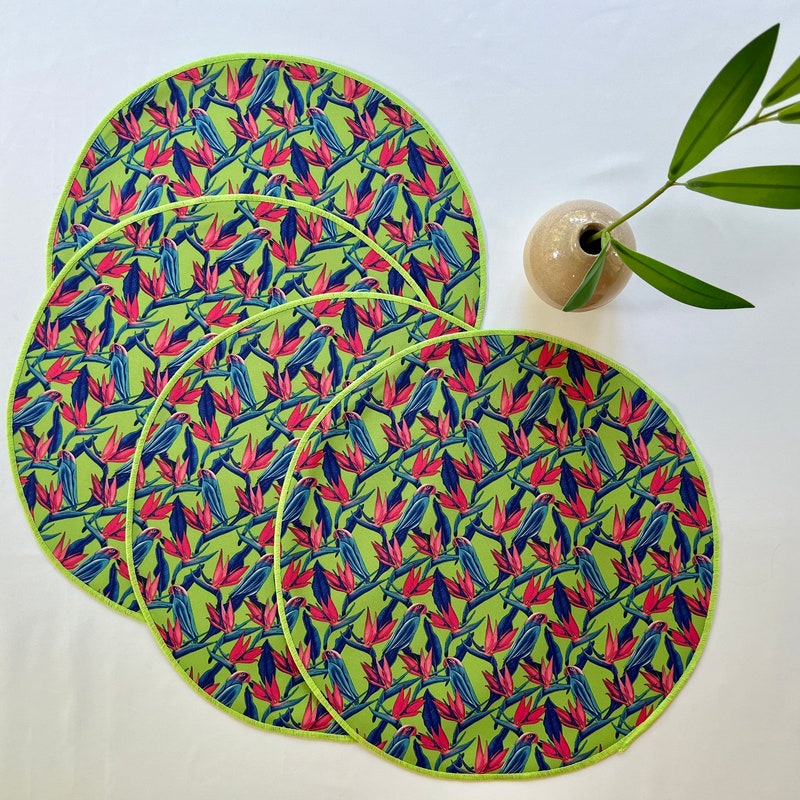 Tropical Placemats - Etsy
