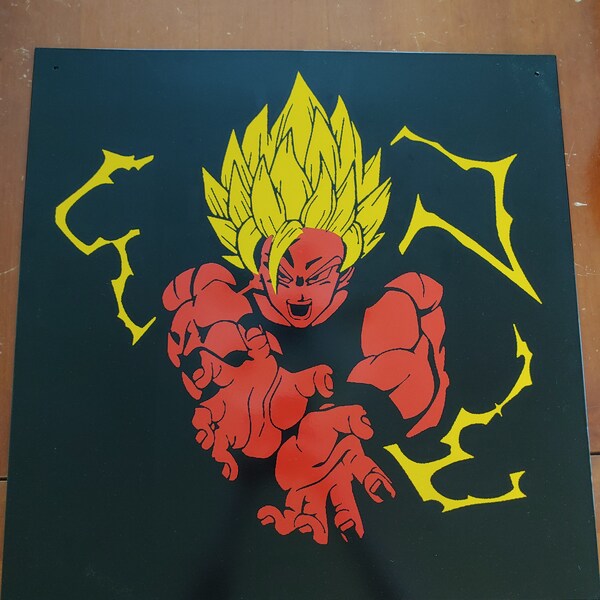Goku Sign - Etsy