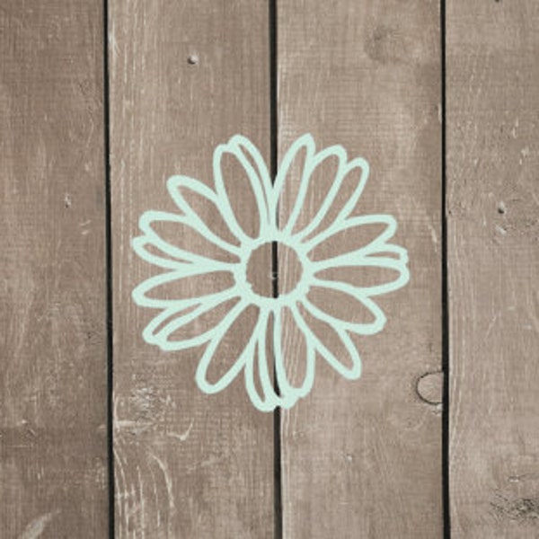 Daisy Decal - Etsy